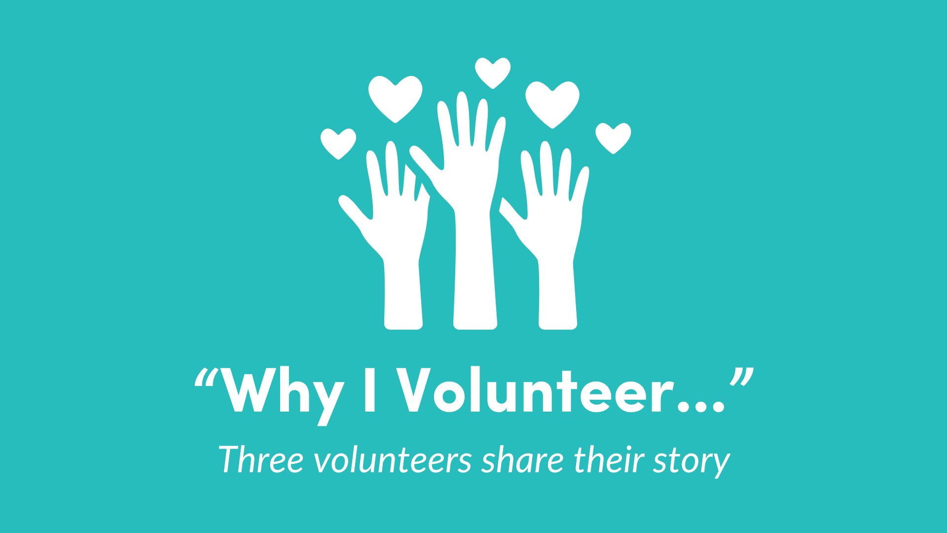 3 Volunteers Share, "Why I Volunteer..." - Society of St. Vincent de ...